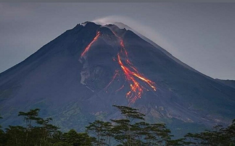 Merapi Luncurkan Awan Panas Sejauh 1.200 Meter Pada Kamis Dini Hari ...